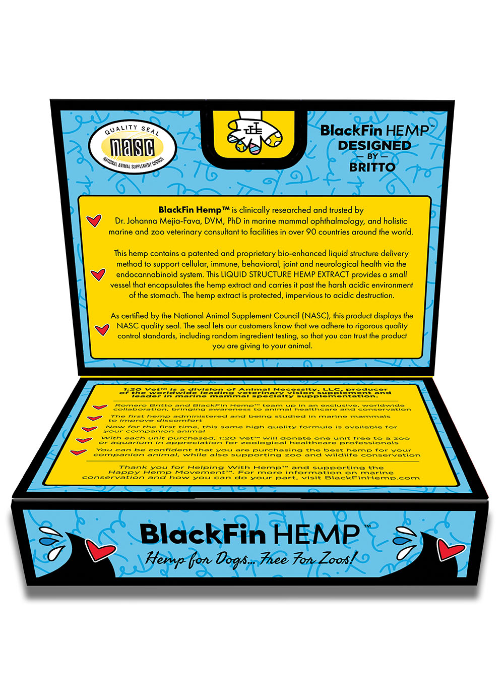 BlackFin HEMP™ for Companion Animals (30ct) | Animal Necessity