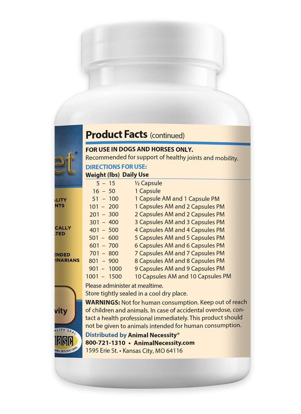 Joint Guard Vet® (45 ct) | Animal Necessity